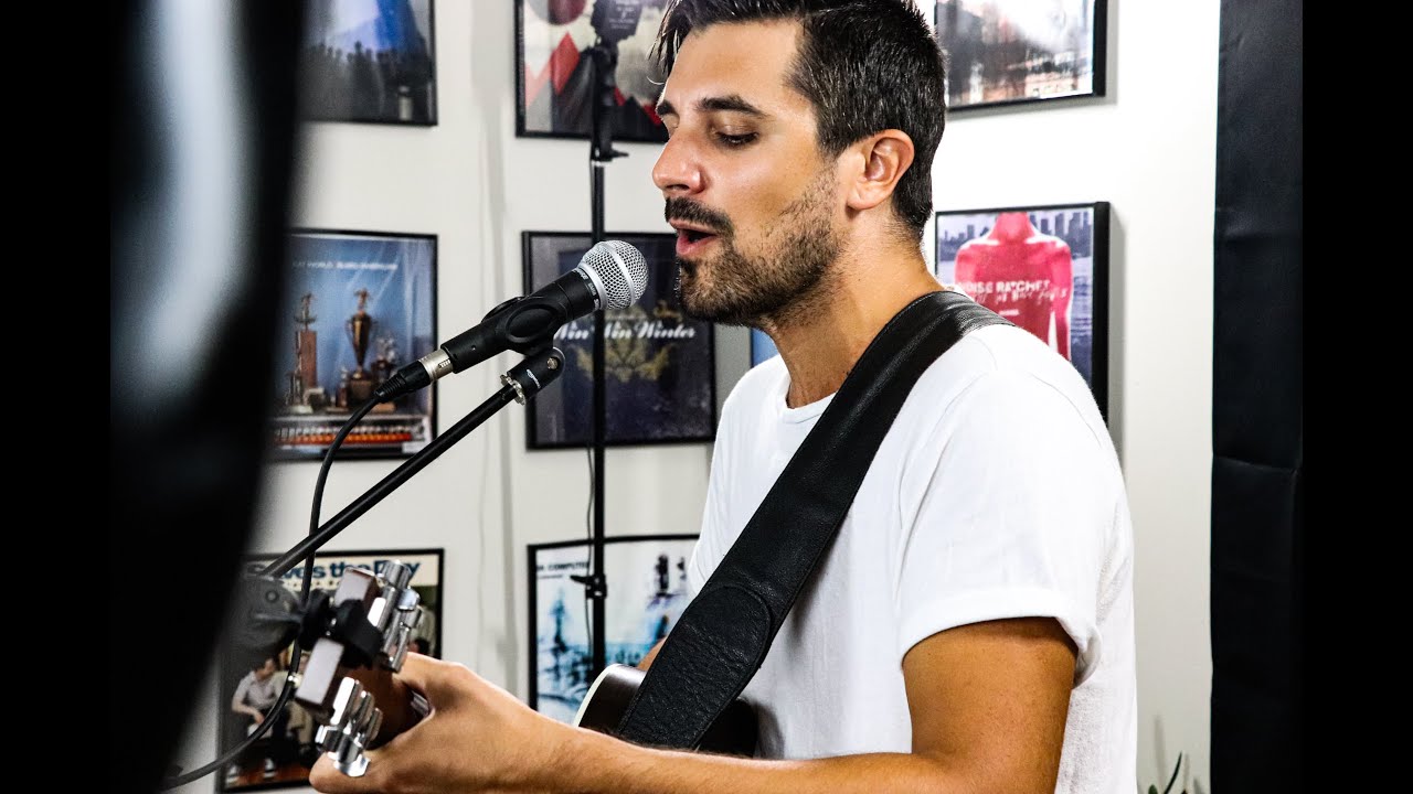 Danny Hallis - When We Were Young The Killers Acoustic Cover Live - YouTube