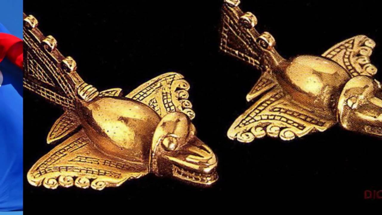 Aviones en oro cultura Quimbaya y Tolima Colombia - YouTube