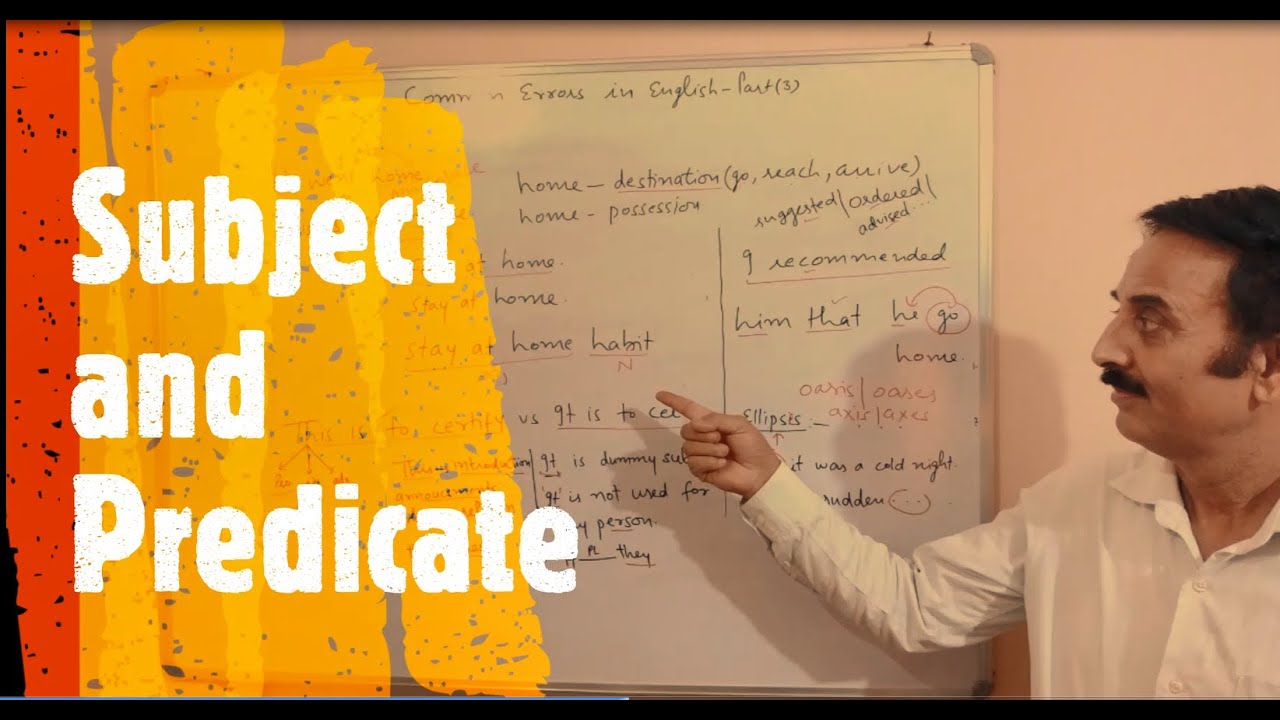 Subject and Predicate #english#predicate#grammar#india#properenglish# ...