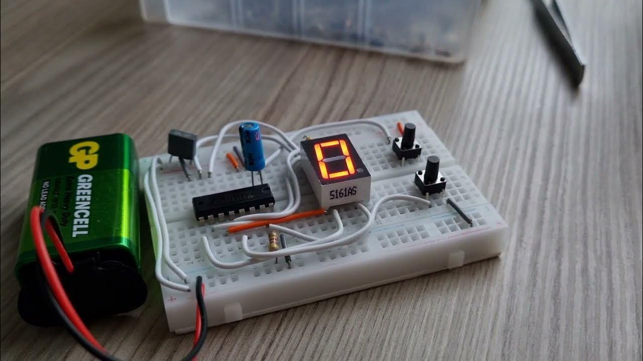 CD4026 Decimal Counter - YouTube