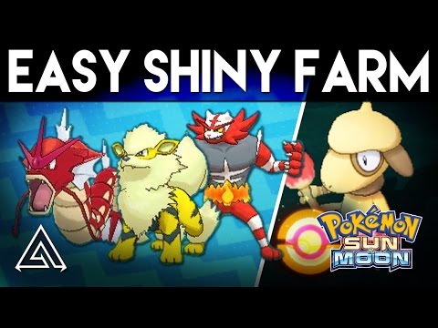 Pokemon Sun and Moon | How to Easily Farm Shiny Pokemon