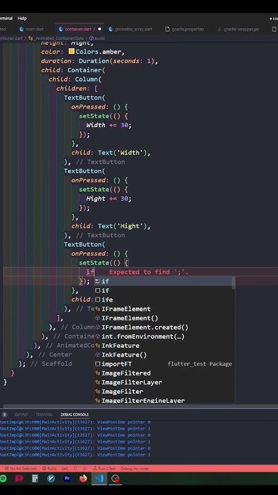 Flutter Animation Tutorial - Flutter Animated Container Widget - YouTube