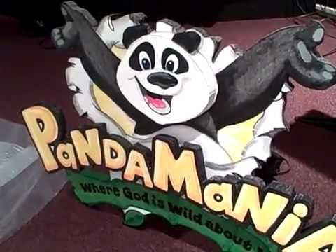 PandaMania Decorating and VBS Set Building - YouTube