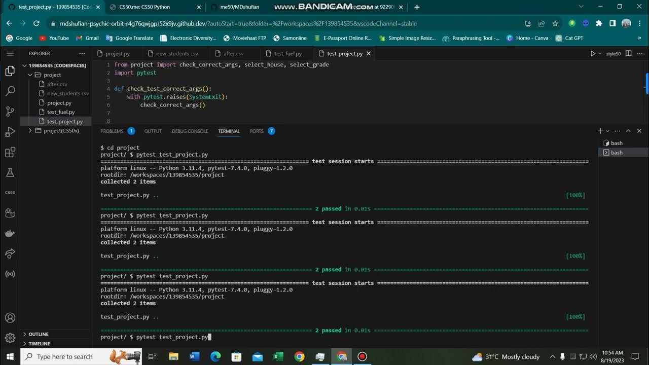 Cs50ppython Final Project Youtube