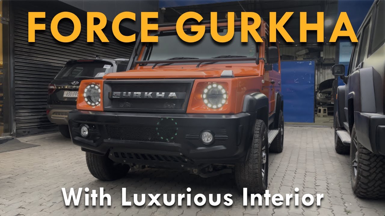 Never Seen Before | Custom Interior for FORCE GURKHA - YouTube