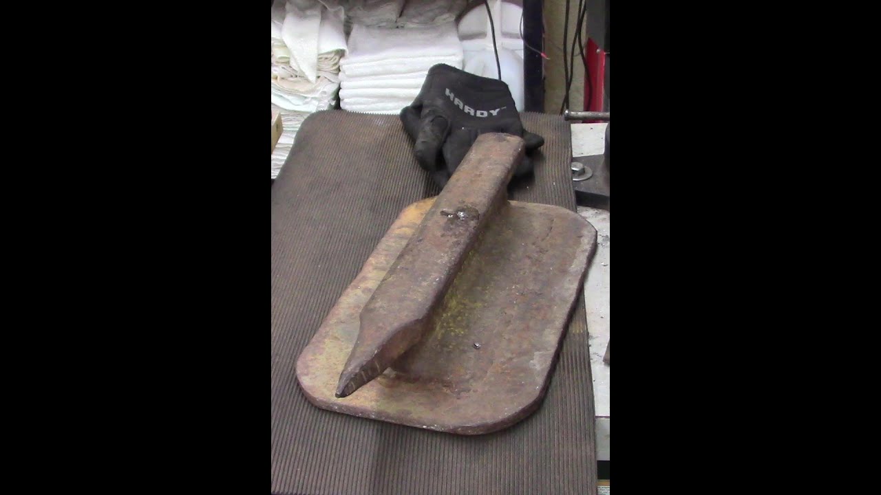 Homemade anvil - YouTube