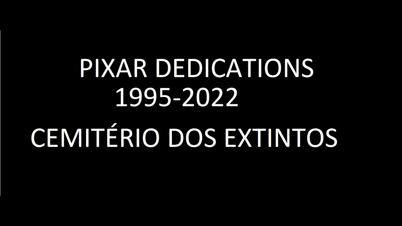 Pixar Dedications And Cemitério Dos Extintos. Para @musicaevida1996 ...