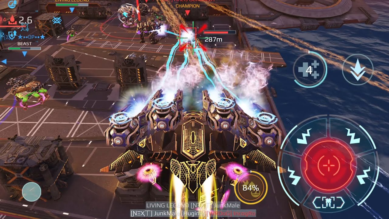 Ultimate Ao Ming tries Huginn | War Robots gameplay - YouTube