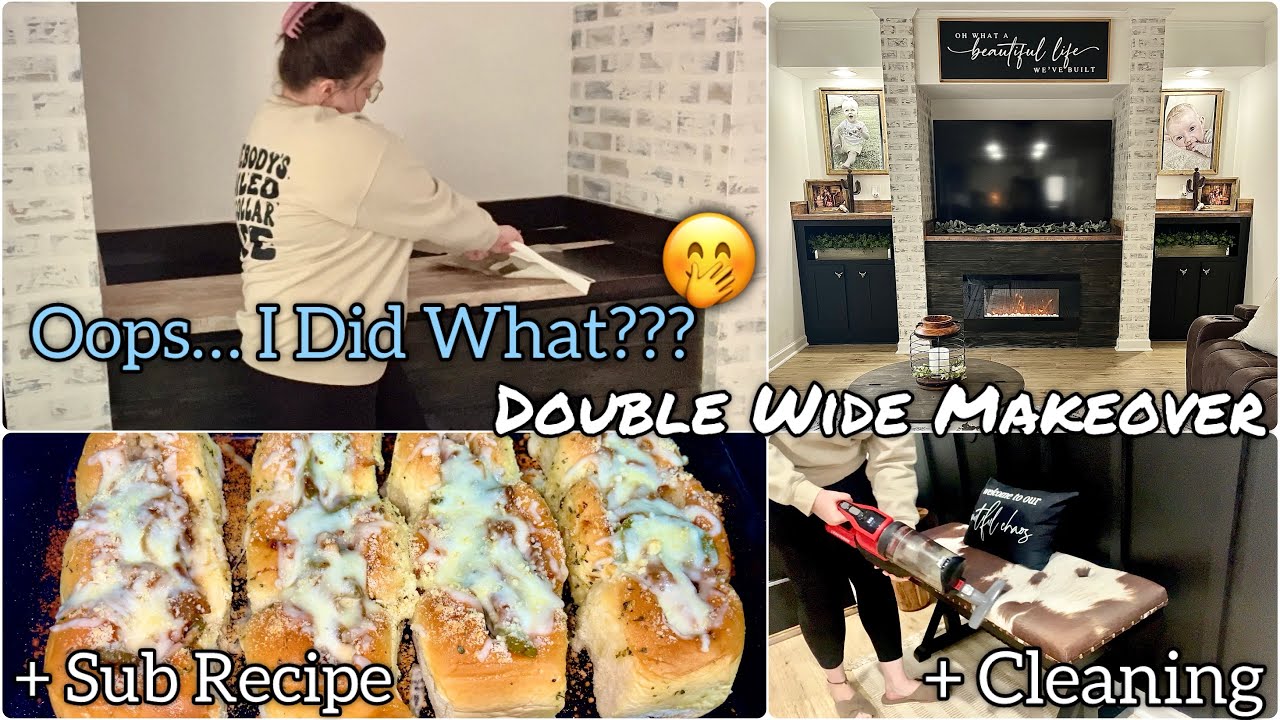 Re-Doing A DIY Fail | DOUBLE WIDE MAKEOVER | GETTING IT ALL DONE - YouTube