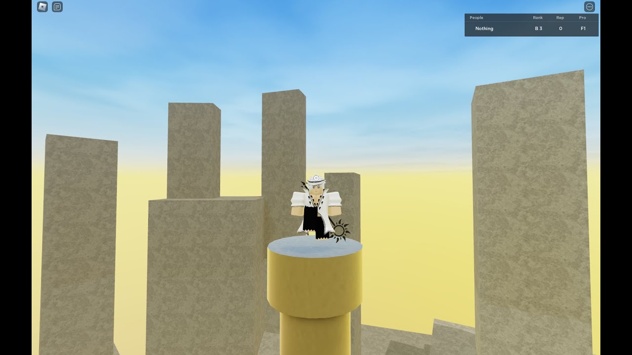 Grinding to get strong so i can get Apollo Spirit in Naruto Roblox ...