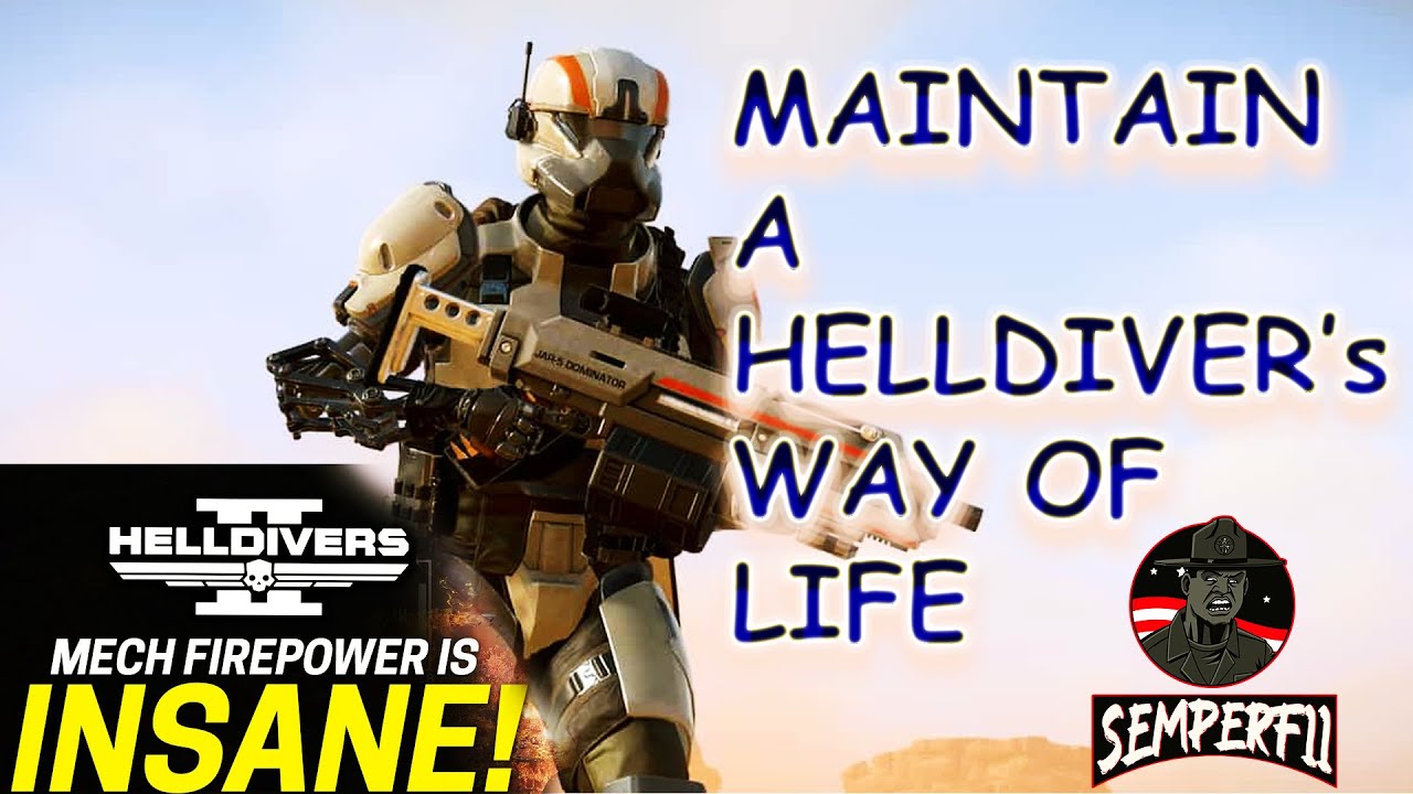 2 Veterans MAINTAINING A HELLDIVER's WAY OF LIFE | hell divers 2| gameplay - YouTube
