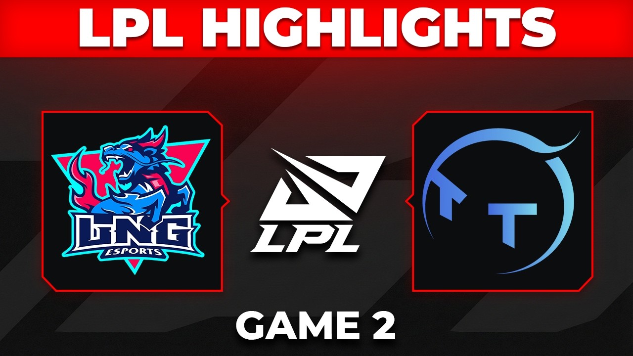 LNG vs TT Highlights Game 2 | LPL 2026 Split 1 Playoffs | LNG Esports ...
