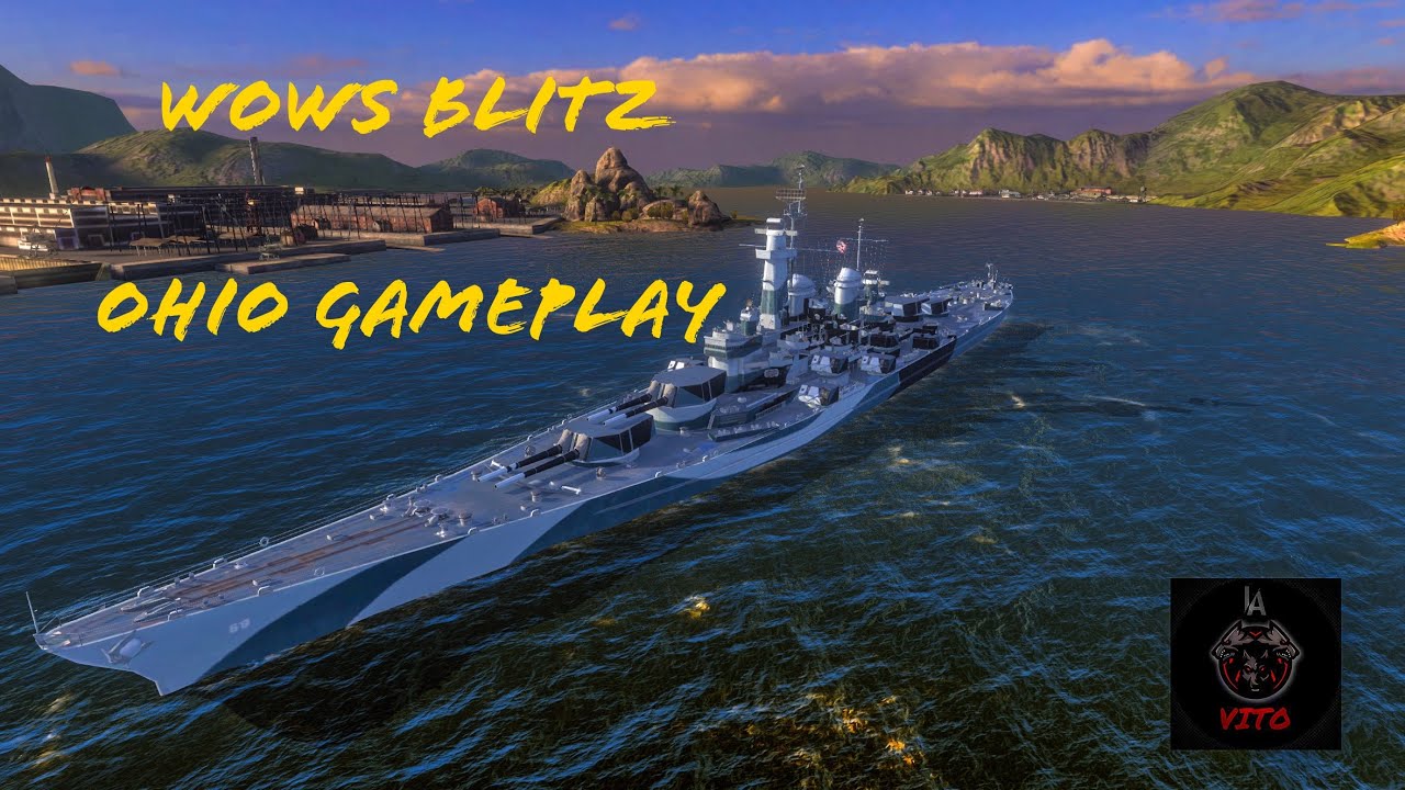 WoWs Blitz - Ohio Gameplay - YouTube