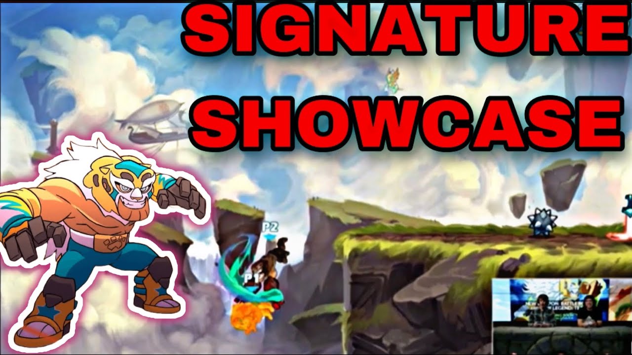 TEZCA SIGNATURE SHOWCASE BRAWLHALLA - YouTube