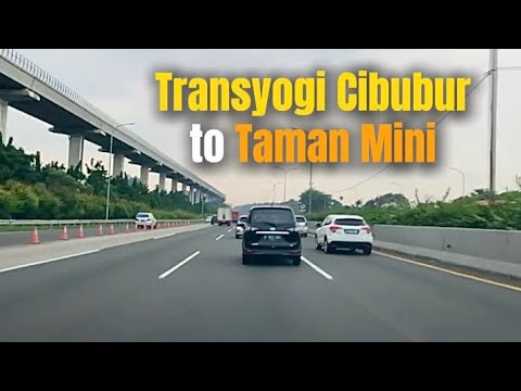 Transyogi Cibubur to Taman Mini East Jakarta via Cimanggis-Cibitung ...