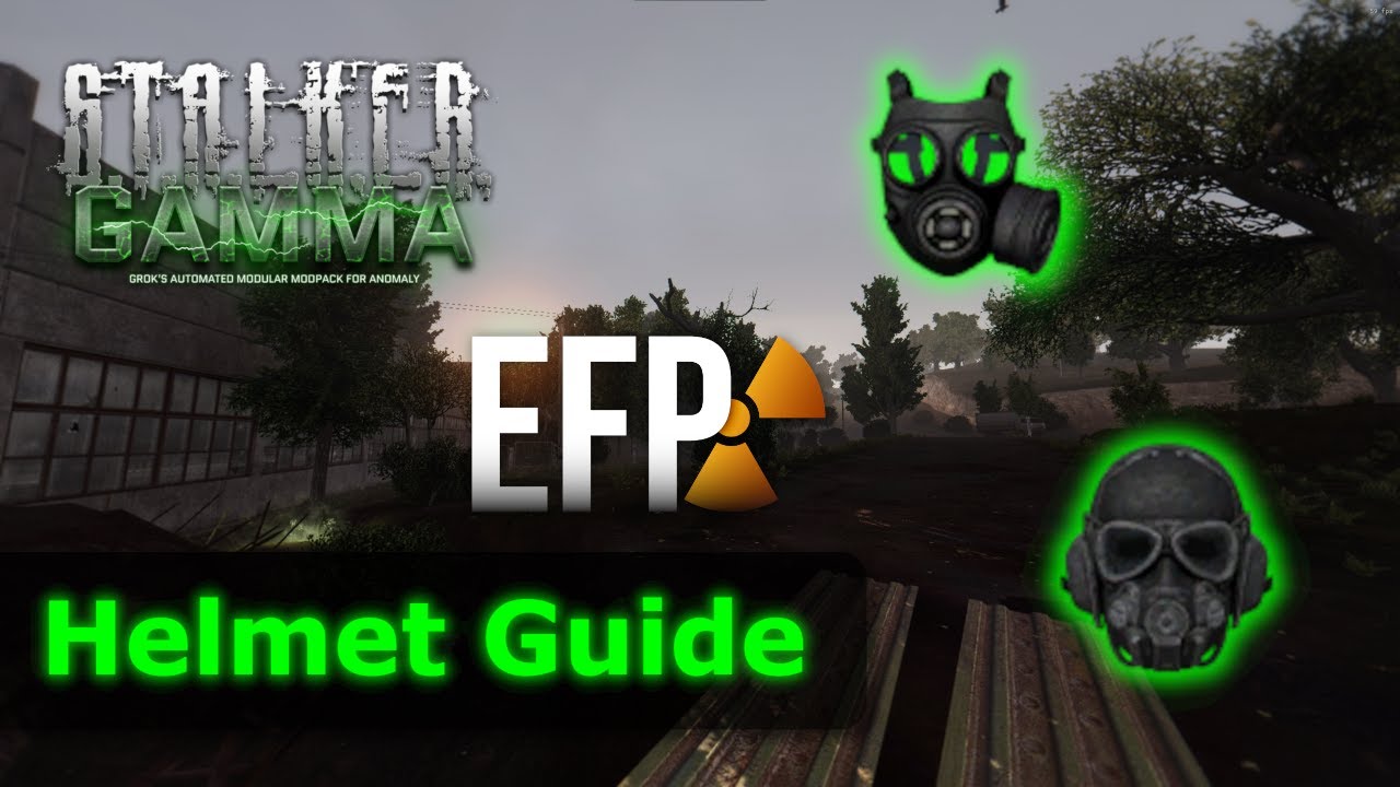 The HELMET Guide For STALKER ANOMALY - YouTube