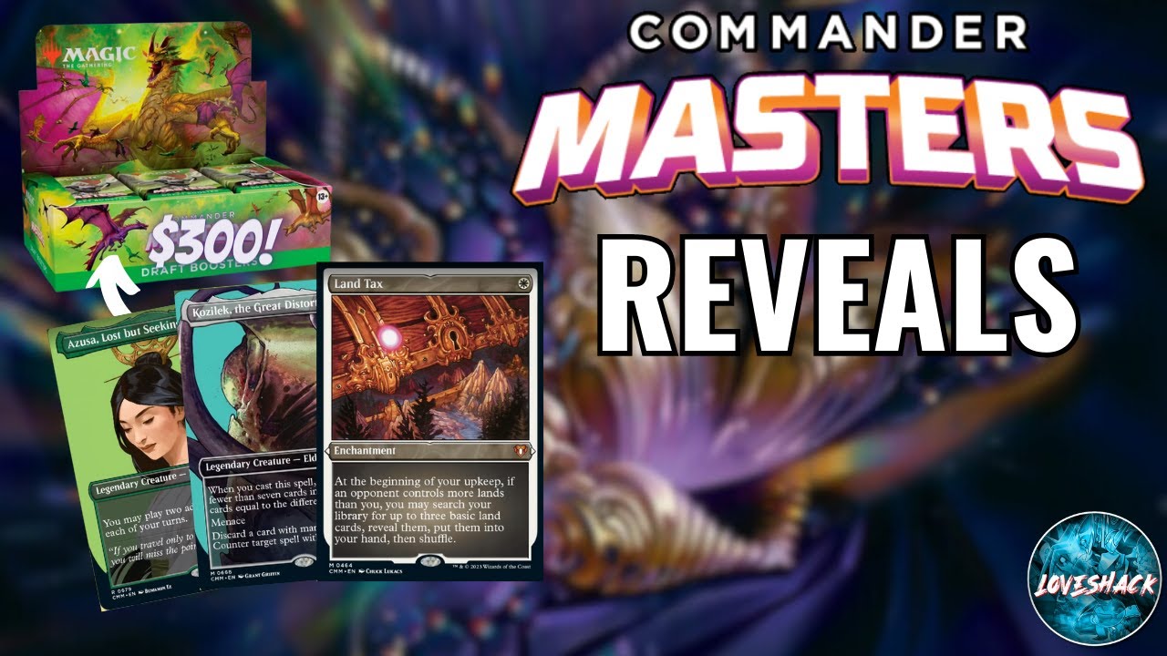COMMANDER MASTERS SPOILERS PART ONE - Land Tax, Medallions, & ELDRAZI ...