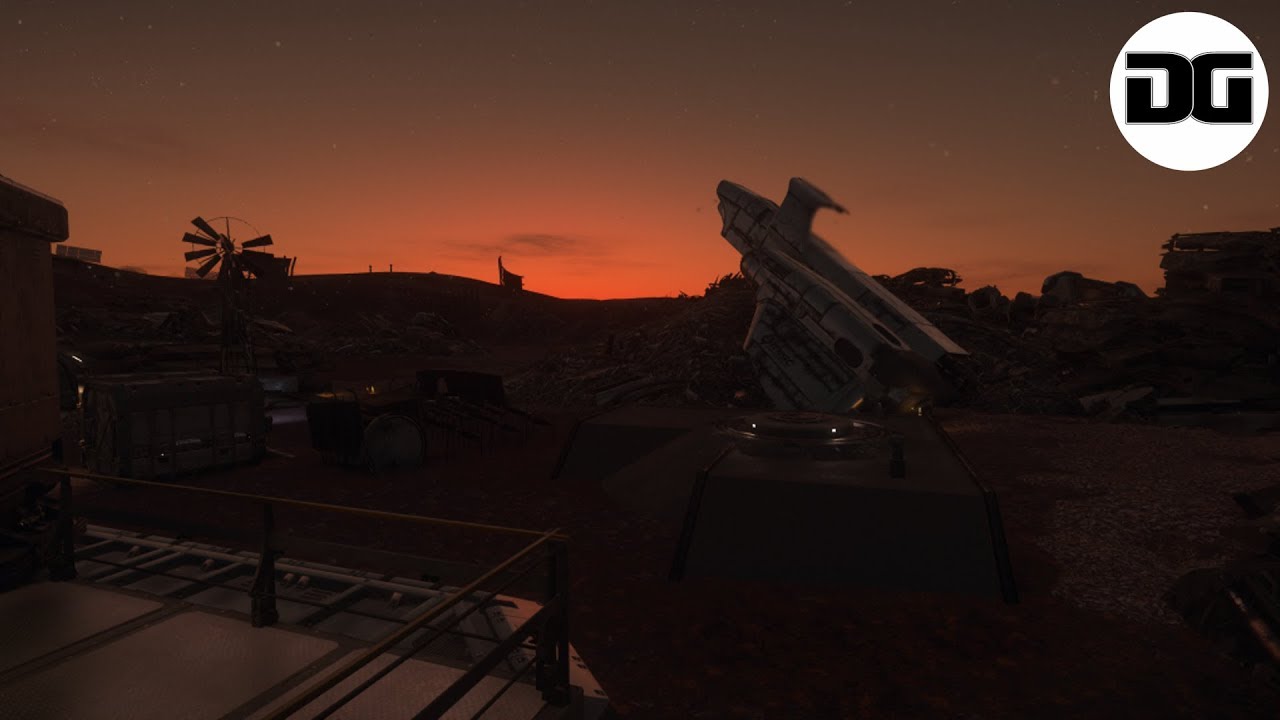 STAR CITIZEN HURSTON JUNKYARD LEAKED | SALVAGE THEORYCRAFT - YouTube