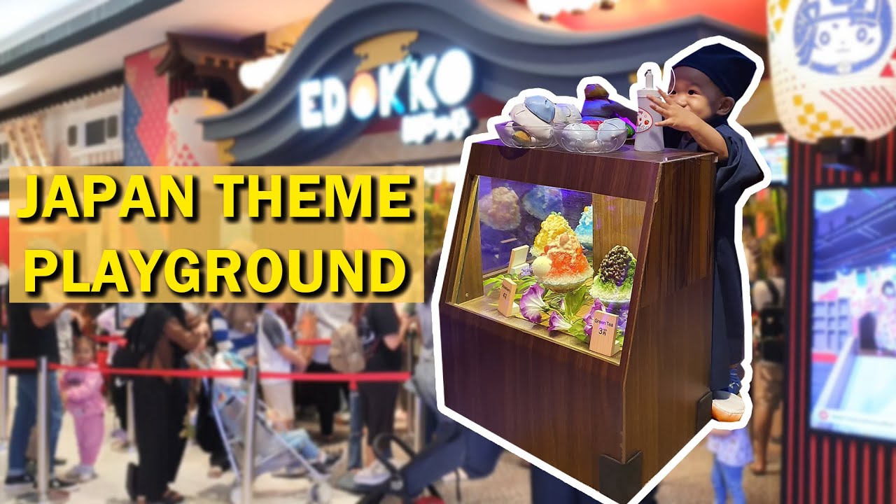 Play and Learn at Edokko Japan Theme Playground - YouTube