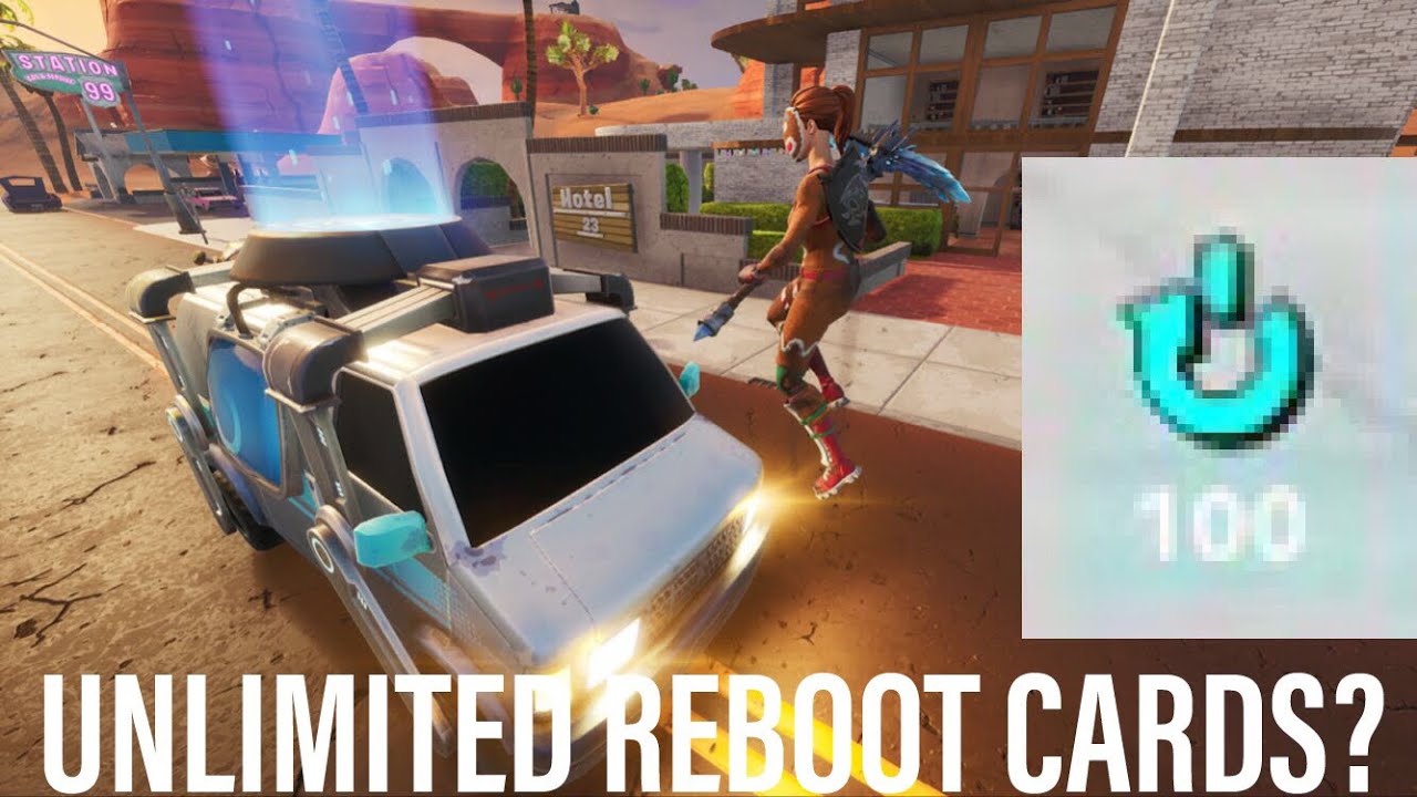OVER *100* REBOOT CARDS?!? UNLIMITED REBOOT CARDS!! Fortnite Glitch ...
