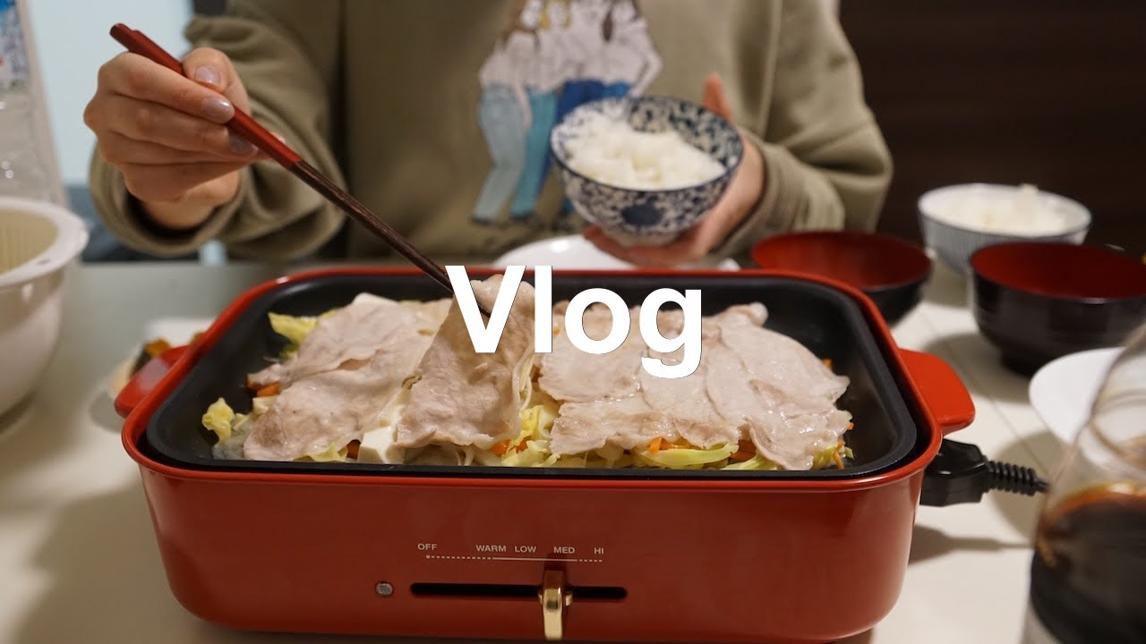 Weekend Diary in Japan │ Cooking Mushi Shabu and Poke, Packing Gifts ...