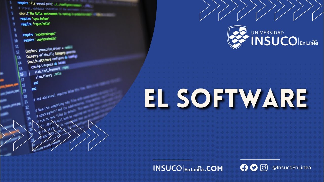 Curso: El Software | Universidad INSUCO En Línea - YouTube