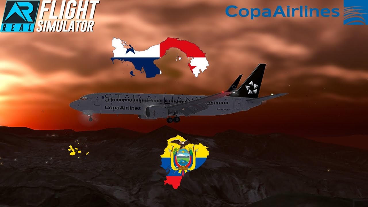 RFS - Real Flight Simulator | Panama City to Quito | Copa Airlines ...