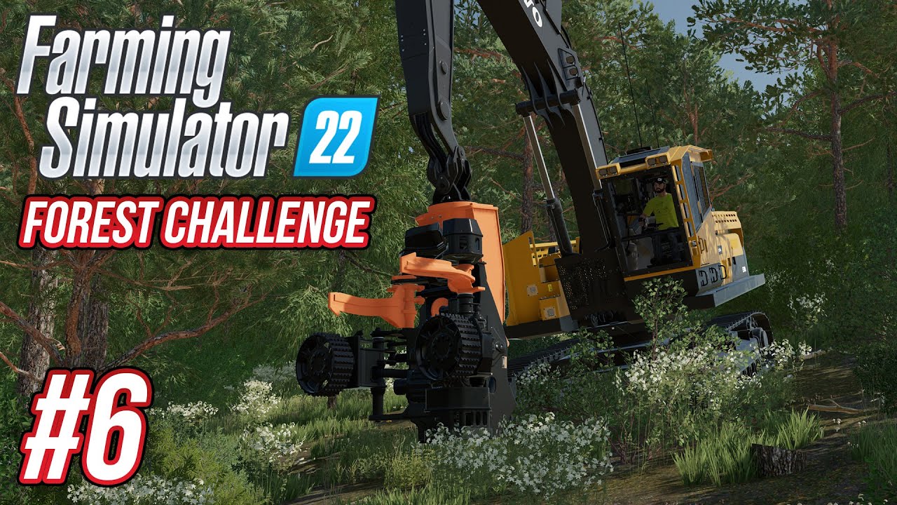 PRVNÍ HARVESTOR! | Farming Simulator 22 Forest Challenge #06 - YouTube