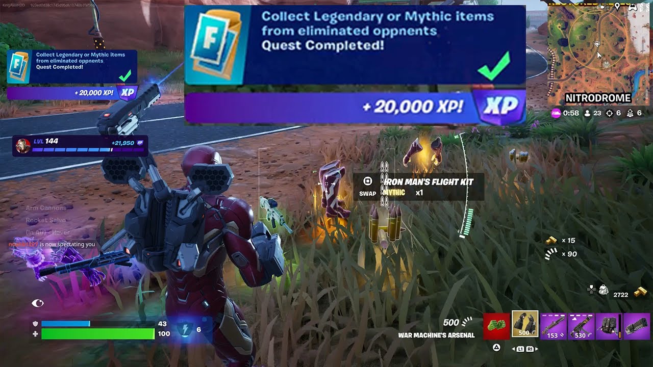 How to EASILY Collect Legendary or Mythic items from eliminated ...