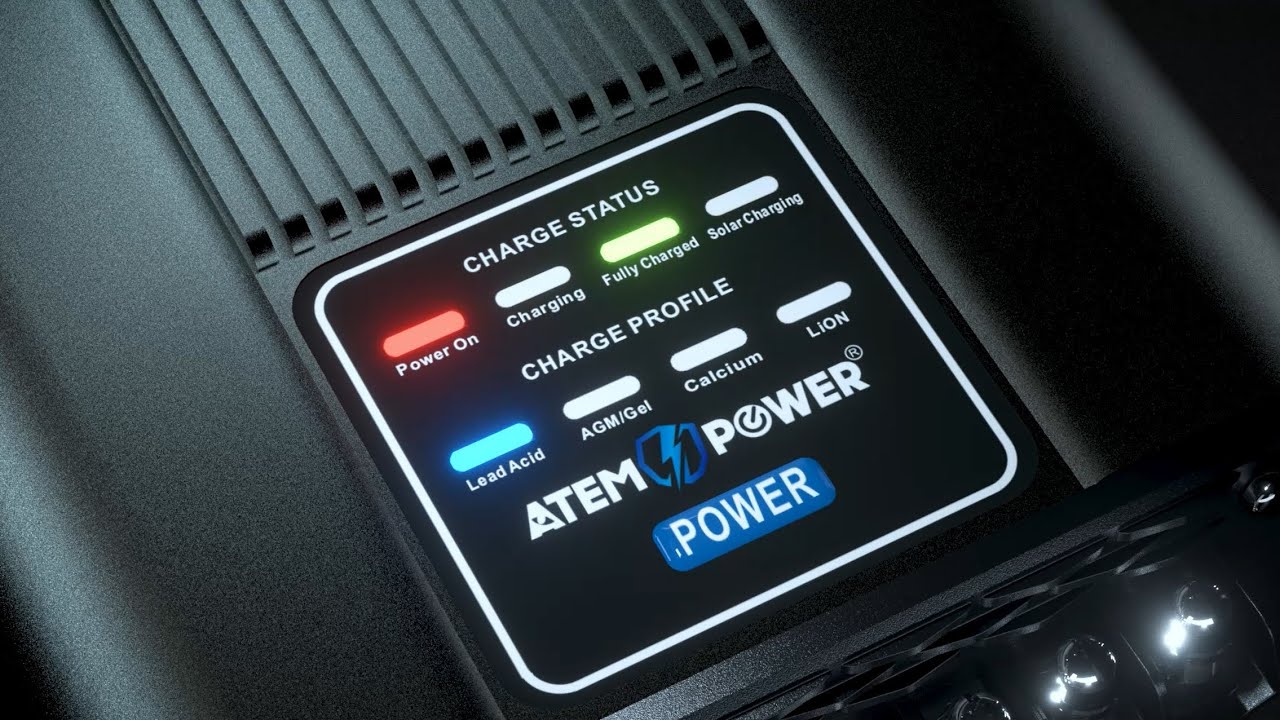 Atem Power DC to DC Battery Charger MPPT System Kit - YouTube