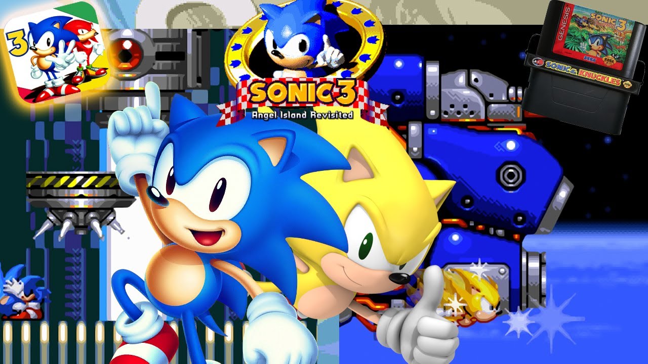 Sonic 3 (A.I.R) 4K : Death Egg & Doomsday Zone - YouTube