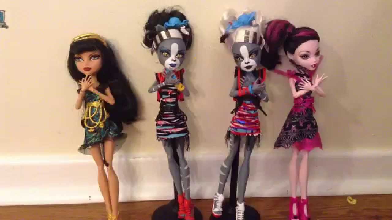 Monster high dance stop motion - YouTube