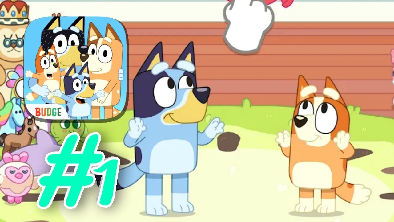 Bluey: Let's Play! New Gameplay Walkthrough Episode 1 - YouTube