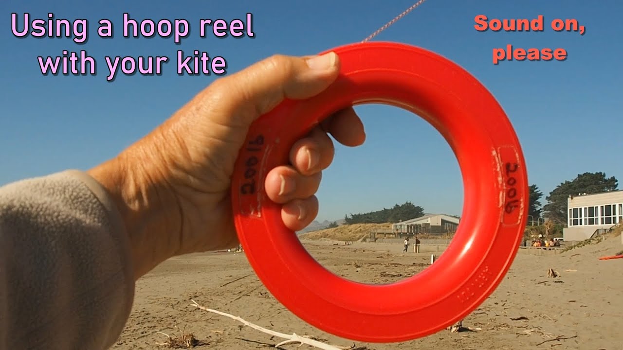 Using a hoop reel with your kite - YouTube