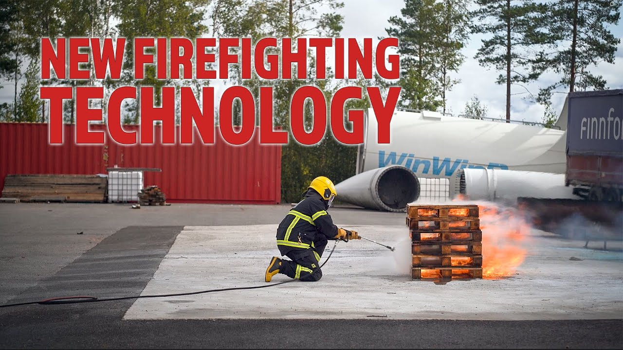 New Firefighting Technology Demo at Safety Center in Pori, Finland ...