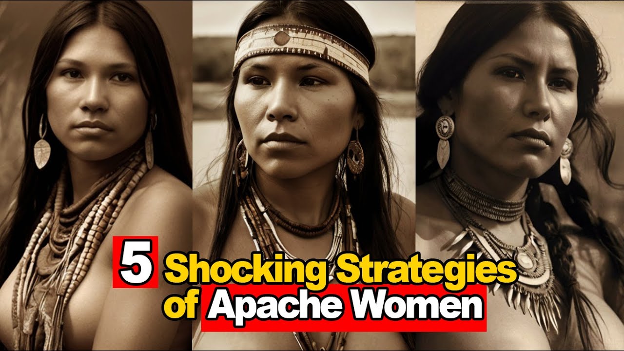 5 Brutal and Shocking Strategies of Apache Women in Warfare - YouTube