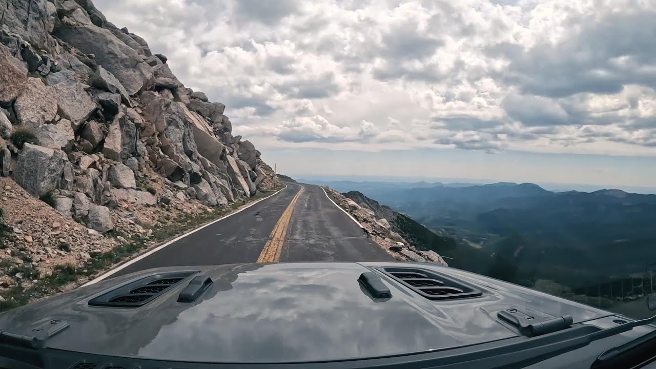 Mount Blue Sky Scenic Byway: Summit Lake to Idaho Springs - 4K Ambient ...
