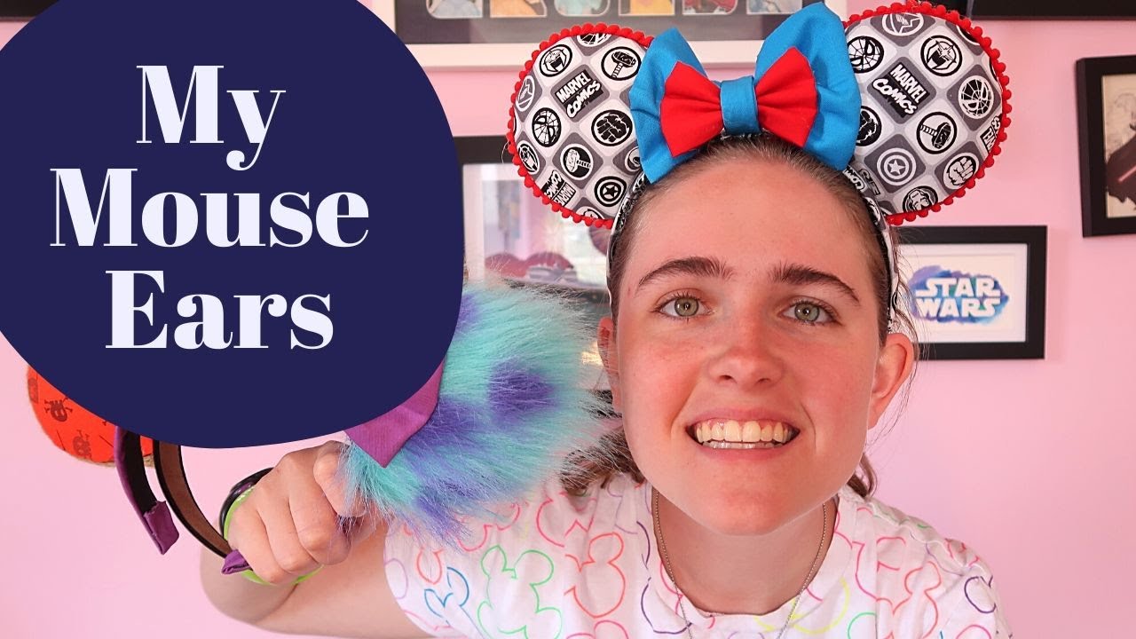 My Entire Disney Ear Collection - YouTube