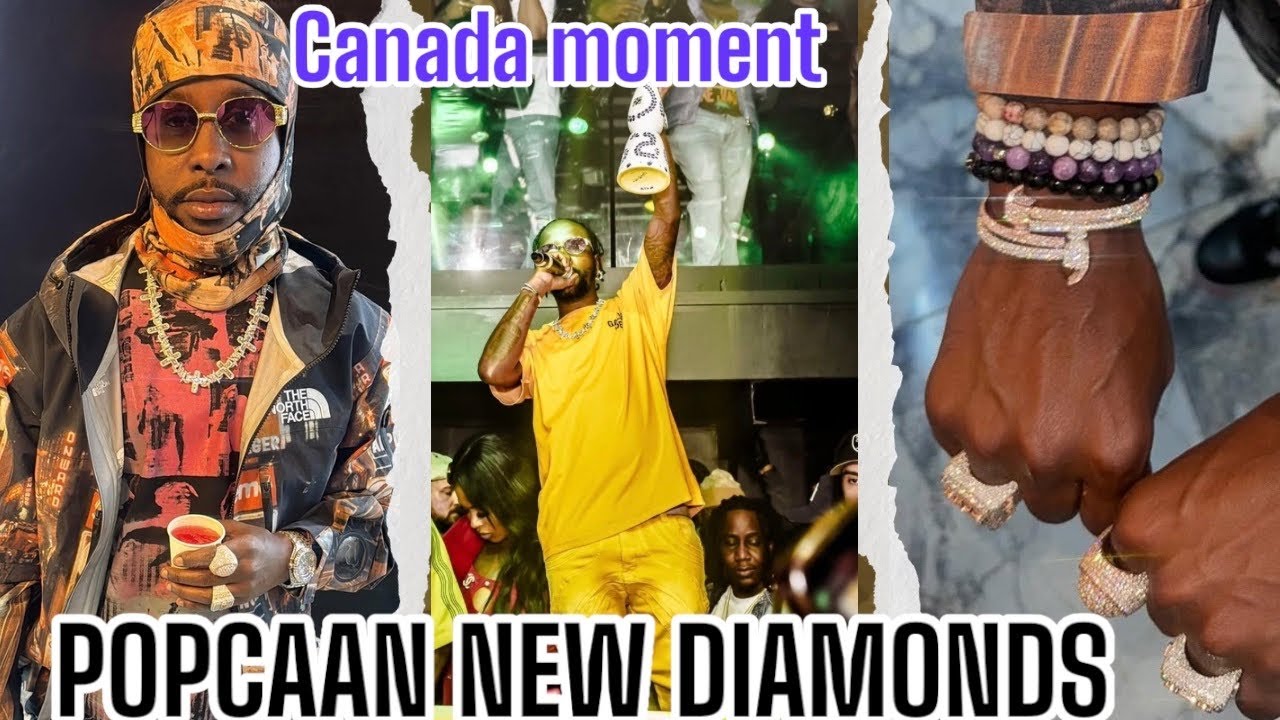 Popcaan's INSANE Diamond Collection / Outside last night at 44 Toronto ...