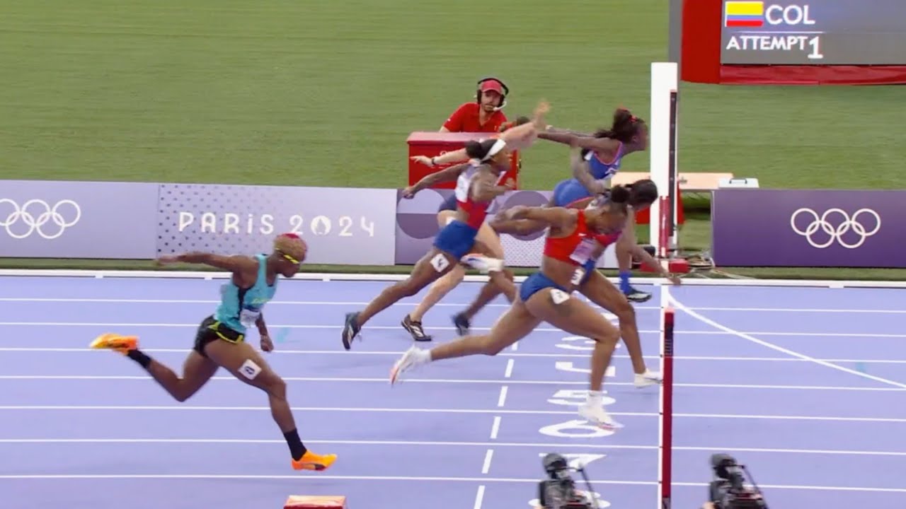 Masai Russell Debut Gold Medal on Women's 100m Hurdles, Samba-Mayela ...