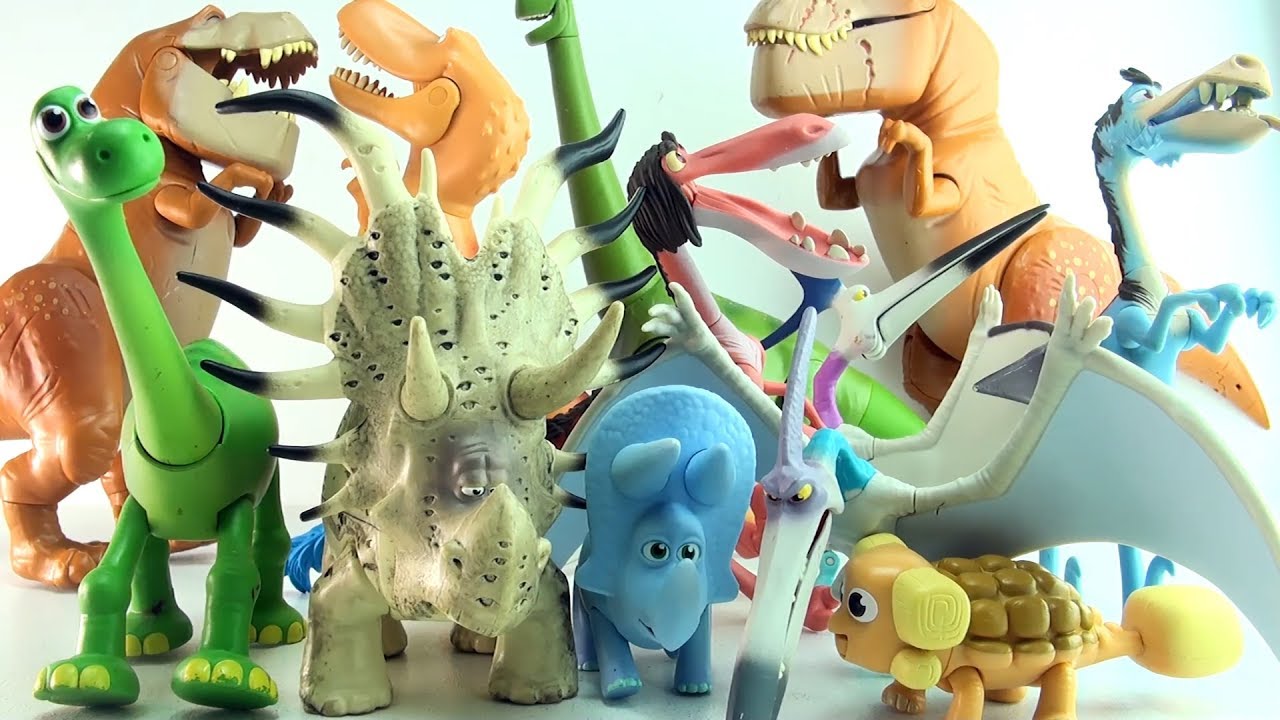 Good Dinosaur Toy Collection - Butch Tyrannosaurus Rex Arlo Apatosaurus ...