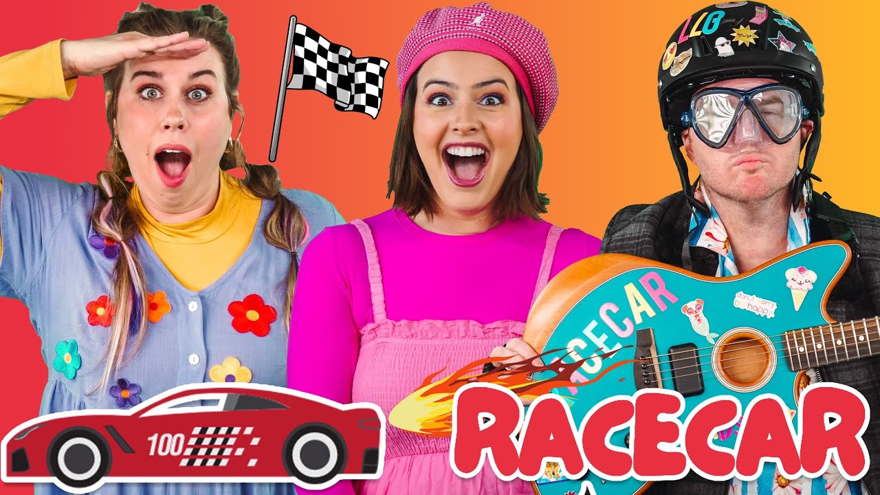 Racecar (ft. Chad Gilbert) | Nursery Rhymes and Kids Songs (Educational ...