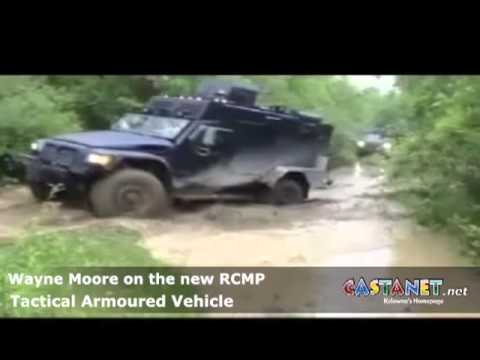 RCMP Tactical Armoured Vehicle - YouTube
