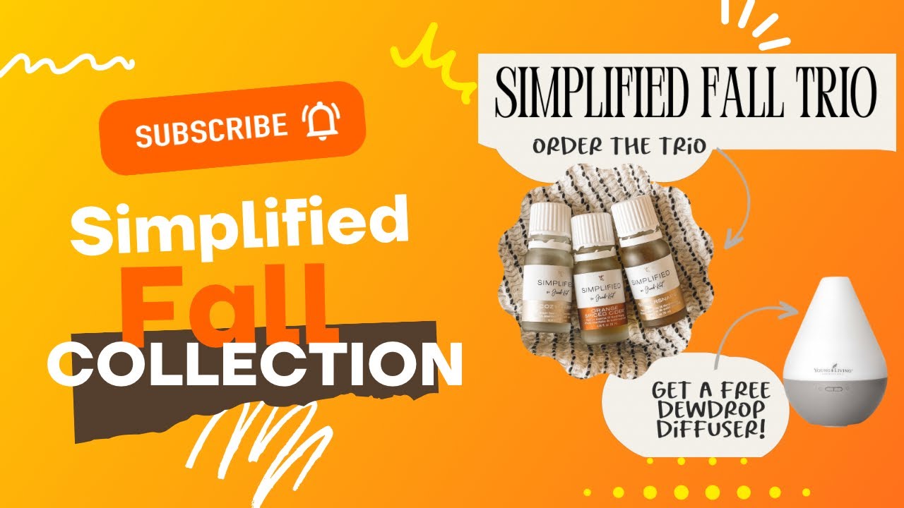 Simplified Fall Collection free diffuser when you do order the trio - YouTube