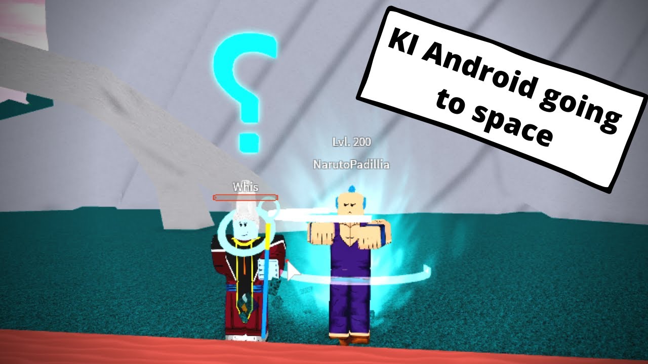 FULL KI ANDROID GOING TO SPACE! |DBZ Final Stand| - YouTube