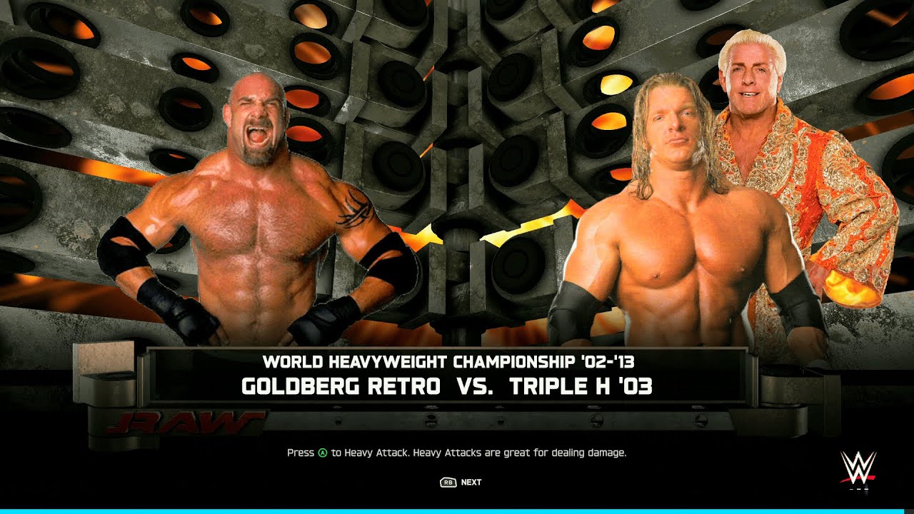 WWE 2K25 - Goldberg vs. Triple H | The Ultimate Finisher Clash - YouTube