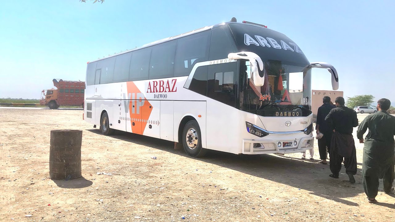 Arbaz Daewoo Falcon Bus Travel In Quetta | Quetta Road Near Mastung ...