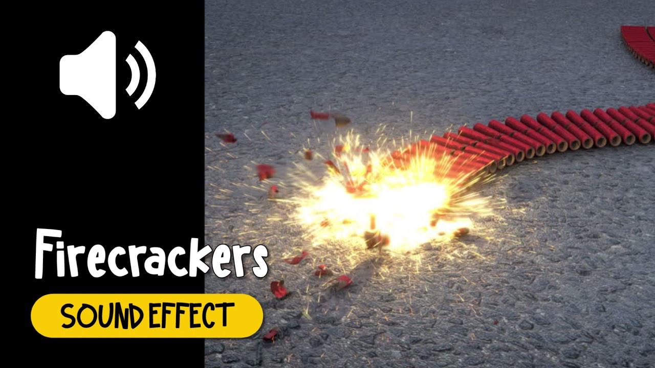 Firecrackers Sound Effect | 鞭炮音效 (High Quality) - YouTube