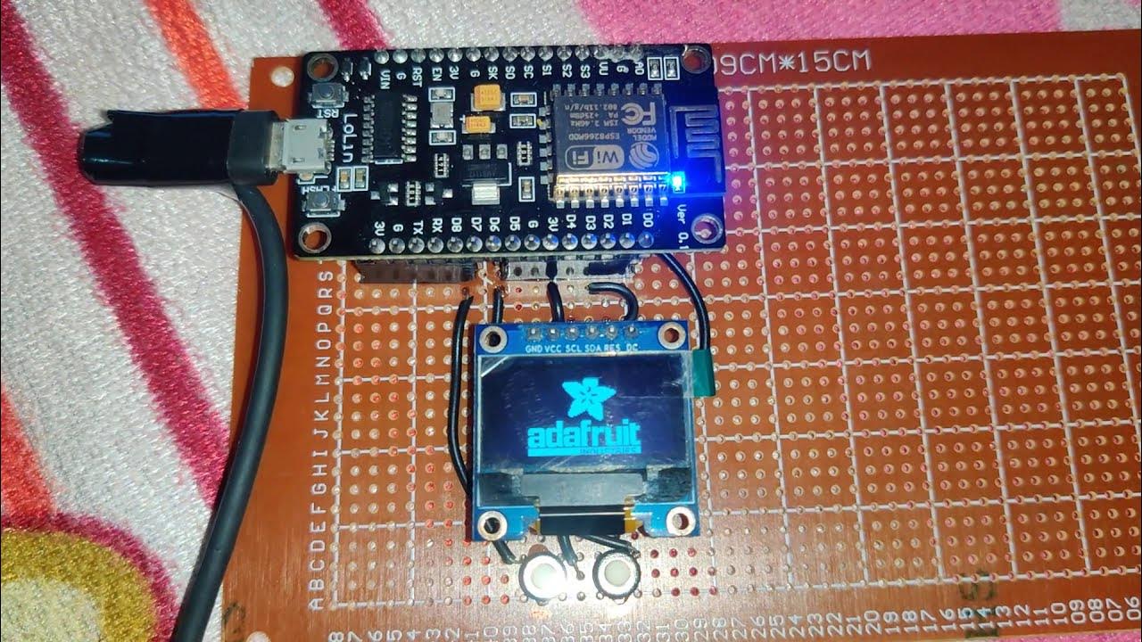 NODEMCU WITH SSD1306 OLED DISPLAY 🤩😍🤓 - YouTube