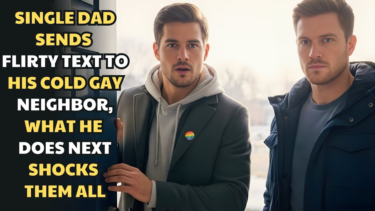 SINGLE DAD SENDS FLIRTY TEXT TO HIS COLD GAY NEIGHBOR — WHAT HE DOES ...